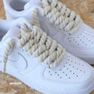 Nike Air Force 1 custom - Rope Laces – SNEAKEAZE CUSTOMS
